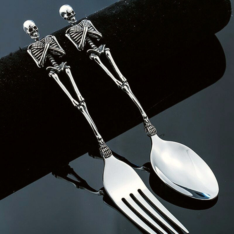 Skeleton Fork and Spoon – Allthingscurated