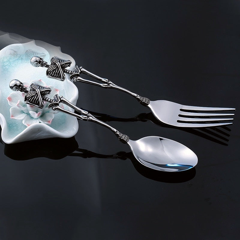 Skeleton Fork and Spoon – Allthingscurated