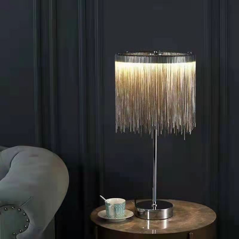 Freda Fringe LED Table Lamp – Allthingscurated